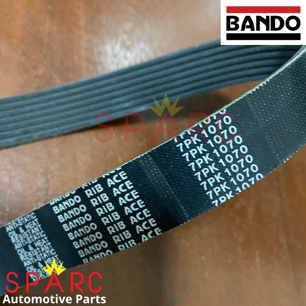 Bando Ribbed Belt 7PK-1070 7PK1070 Isuzu MUX and DMAX 2014 - 2020 | Shopee Philippines