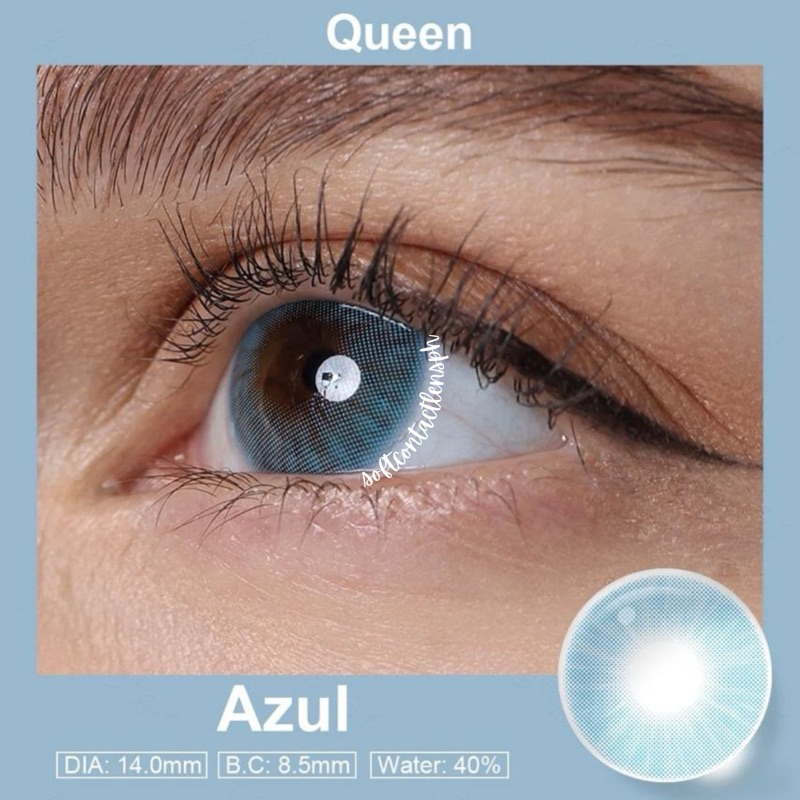 QUEEN AZUL NORMAL SIZE CONTACT LENS | Shopee Philippines
