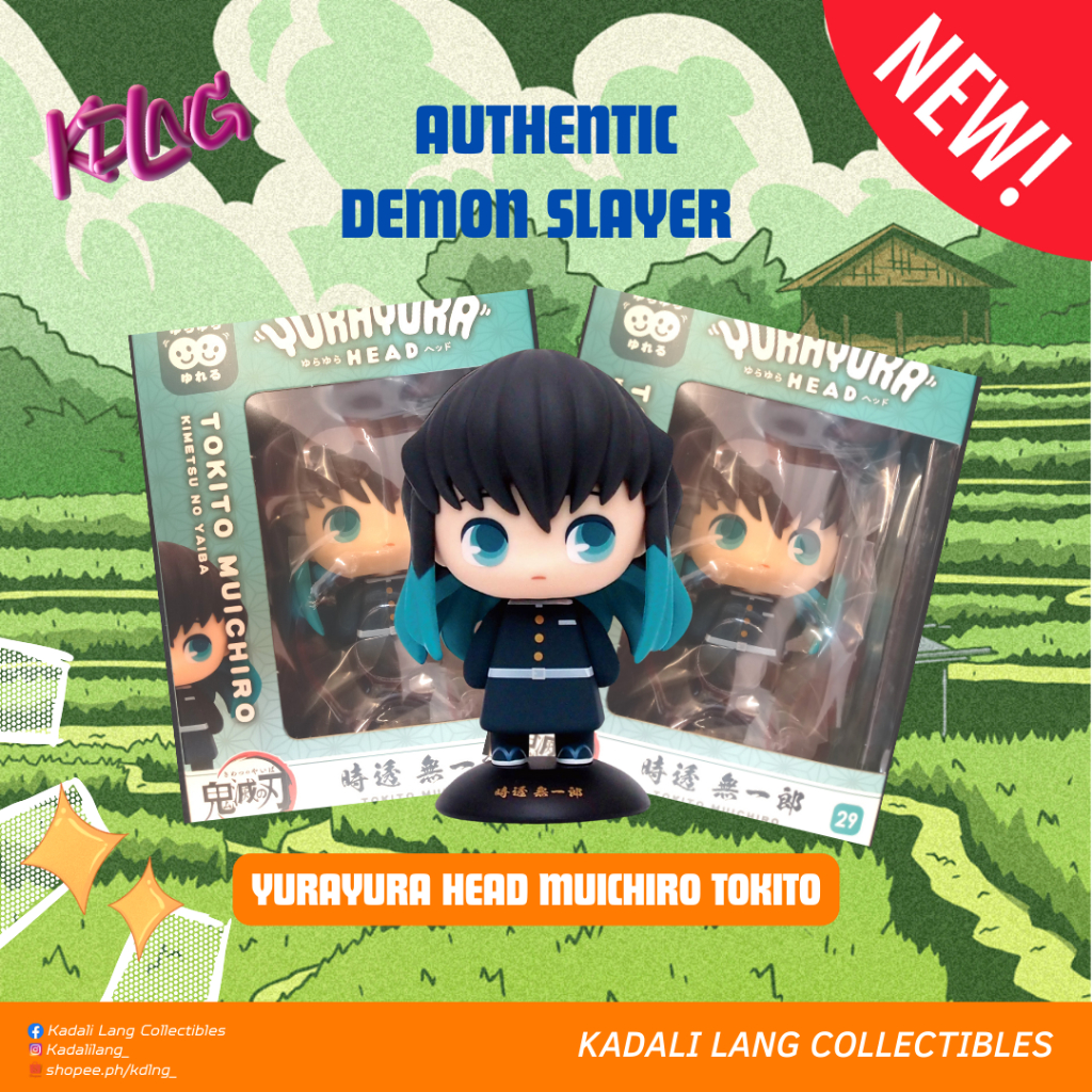 AUTHENTIC Demon Slayer – Yurayura Head Muichiro Tokito | Shopee Philippines