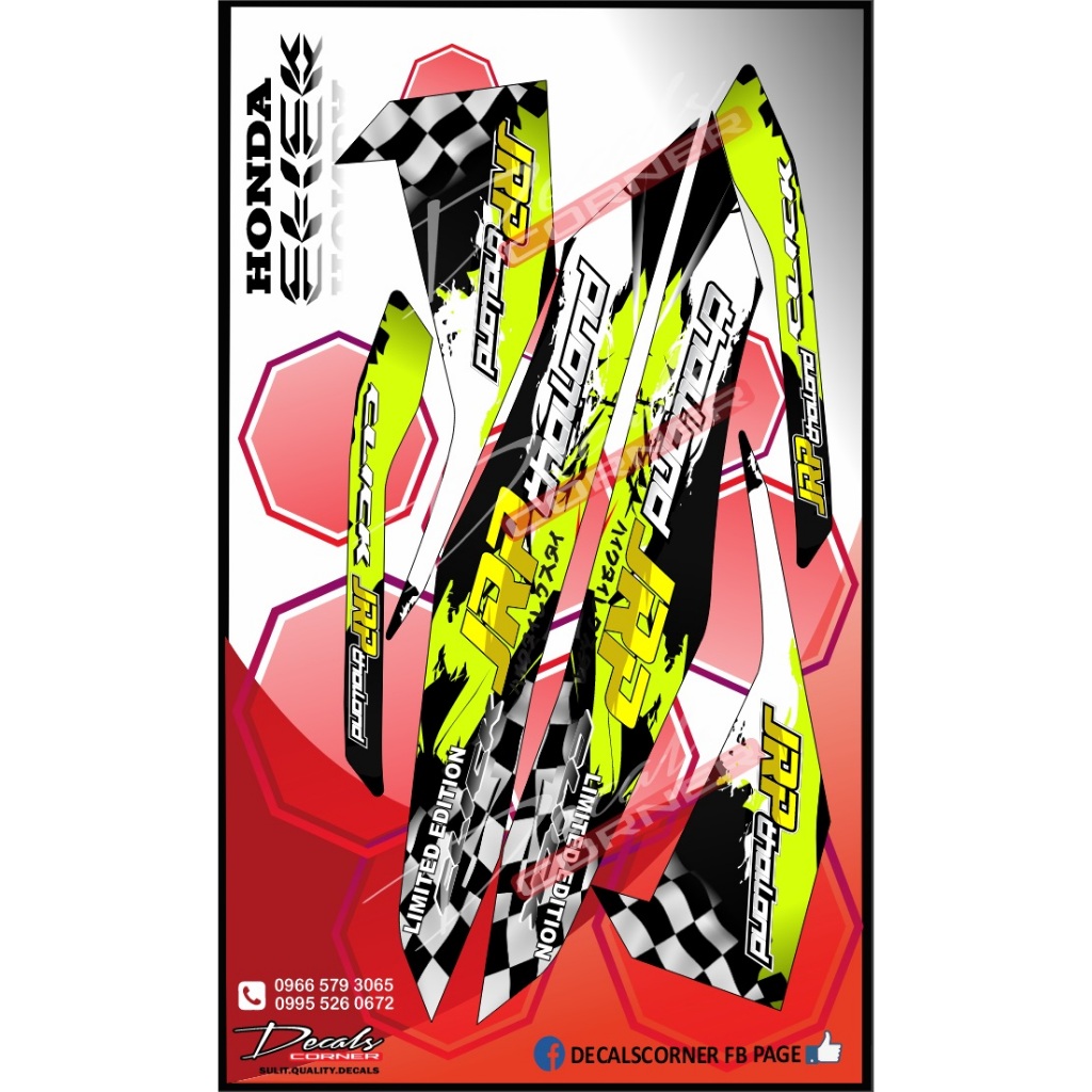 Honda Click V3 JRP design | Shopee Philippines