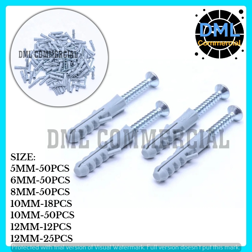 (DML-3900) 1 PACK Tox & Screws Set | Shopee Philippines