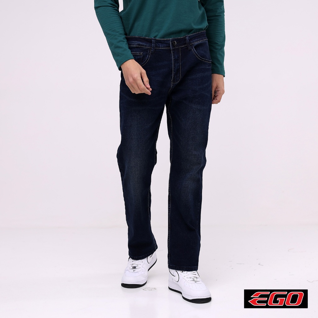 Ego Denim Long Pants Slim Tapered Fit Stretch ESB10-0215 | Shopee ...