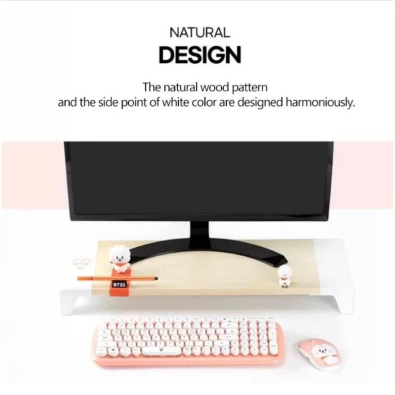 BT21 Monitor Stand with Figure Clip | Shopee Philippines