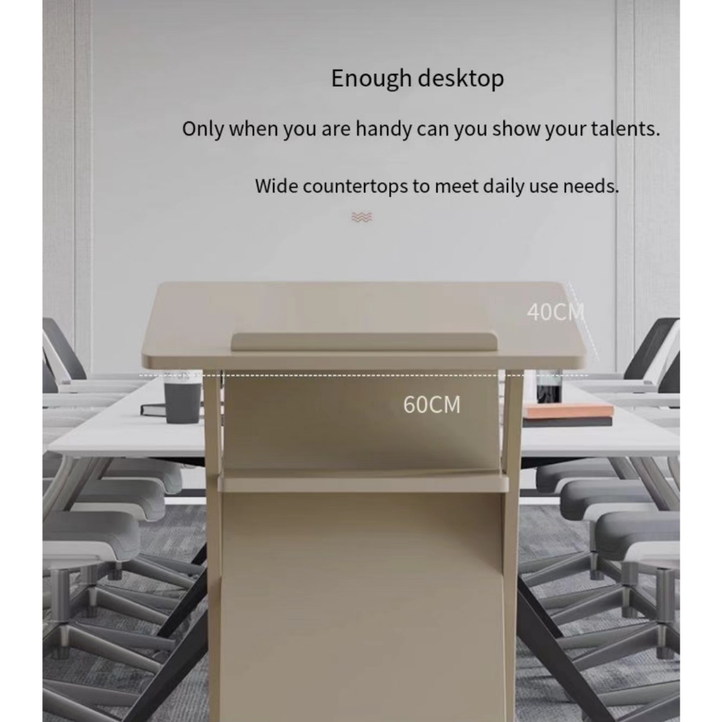 Minimalist podium Podium Reception Desk Welcome Desk Host Desk Shopping ...