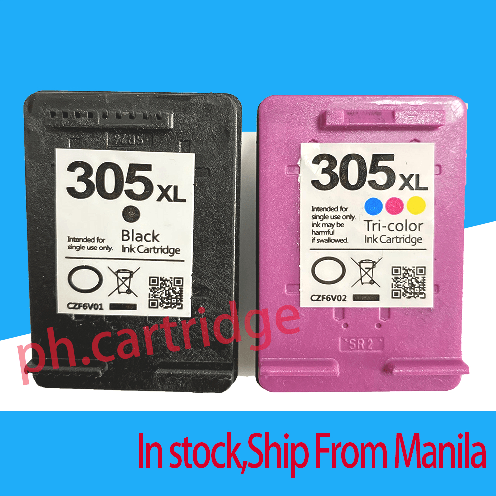 HP 305 Ink Cartridge HP305 Cartridge Deskjet 2710 2720 plus 4110 4120 ...