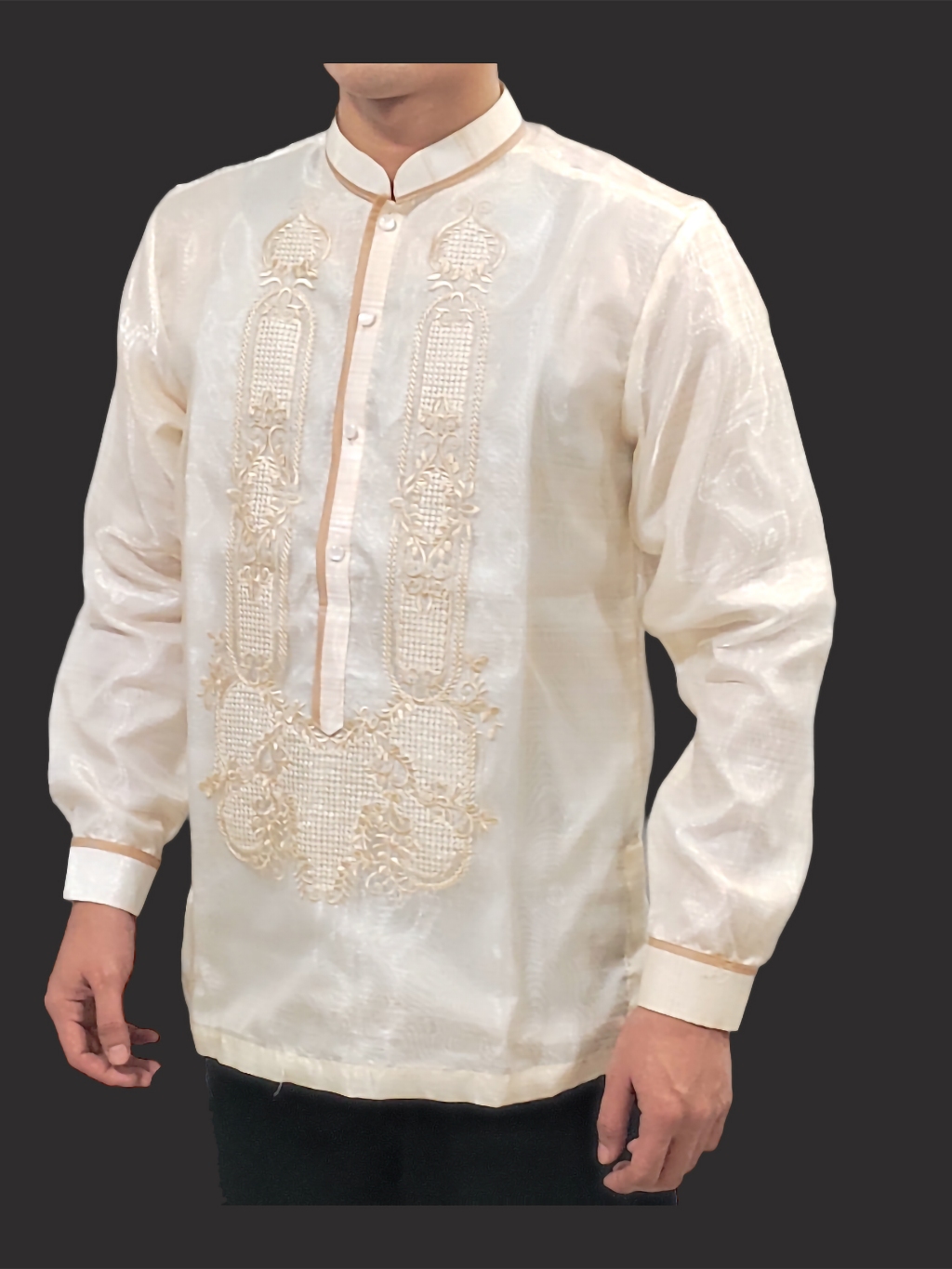 Premium Barong Talaga Pinya Organza | Shopee Philippines