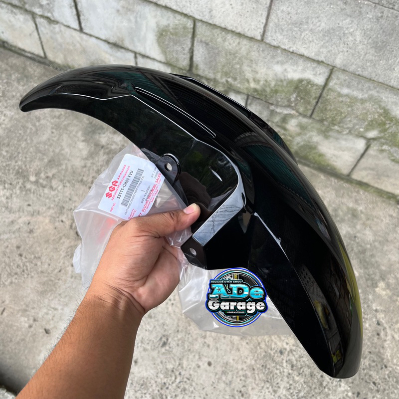 SGP Raider 150 Fi Front Fender (Suzuki Genuine) Glossy Black | Shopee ...