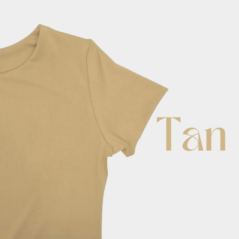 Bodysuit Tee Body Hugging | Shopee Philippines