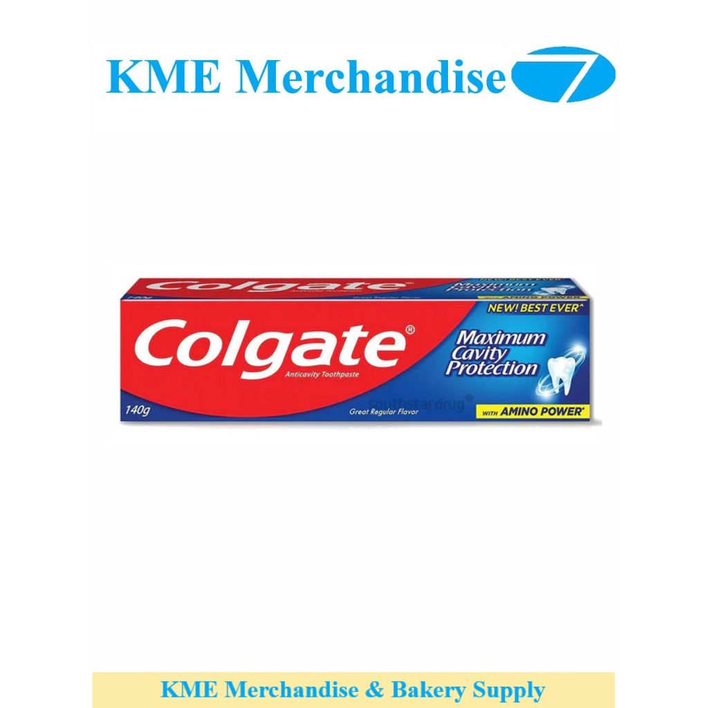 Colgate Regular Flavor Anti Cavity Family Toothpaste (140g) | Shopee ...