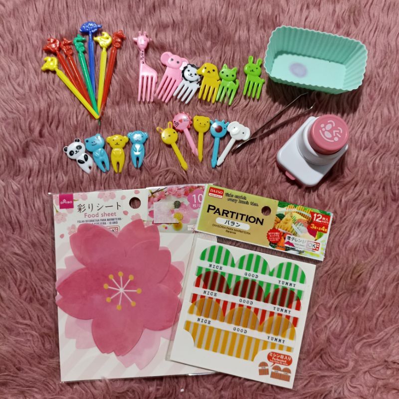Bento Tools (Pre-loved/Extras) | Shopee Philippines