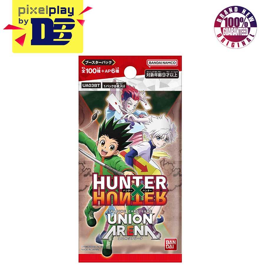 Union Arena Trading Card Game Extra Booster Pack (Hunter X Hunter VOL.2) | Shopee Philippines