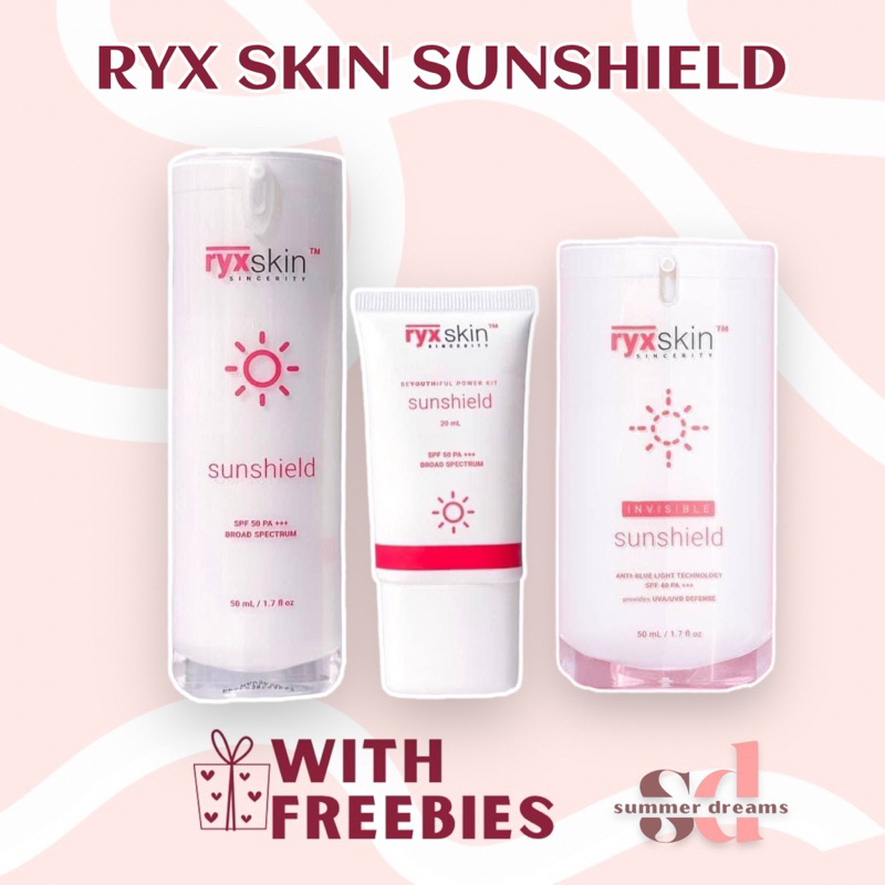 RYX SKIN OG Sunshield 20ml and 50ml | RyxSkin Invisible Sunshield 50ml ...