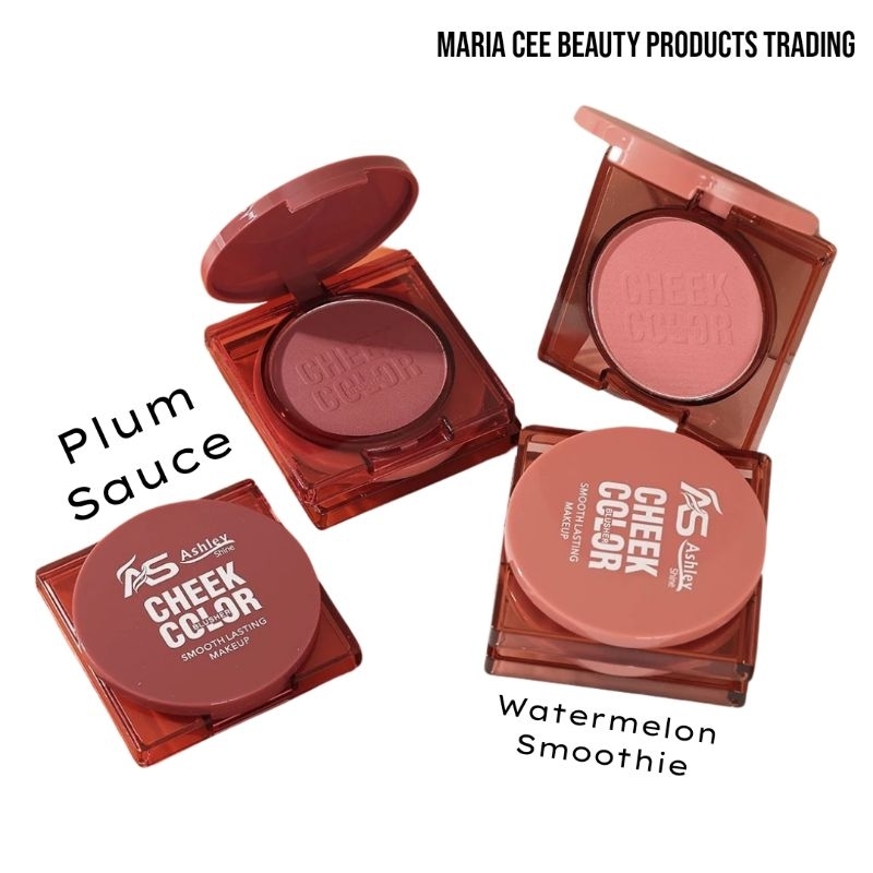 ASHLEY Cheek Color Blusher Smooth Lasting Make up | Shopee Philippines