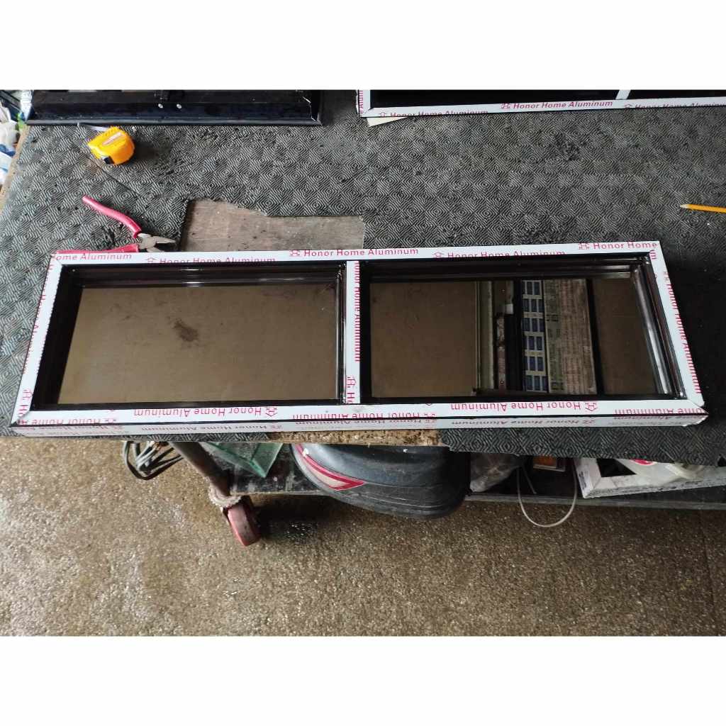 Fix glass 30x100cm 2panel | Shopee Philippines