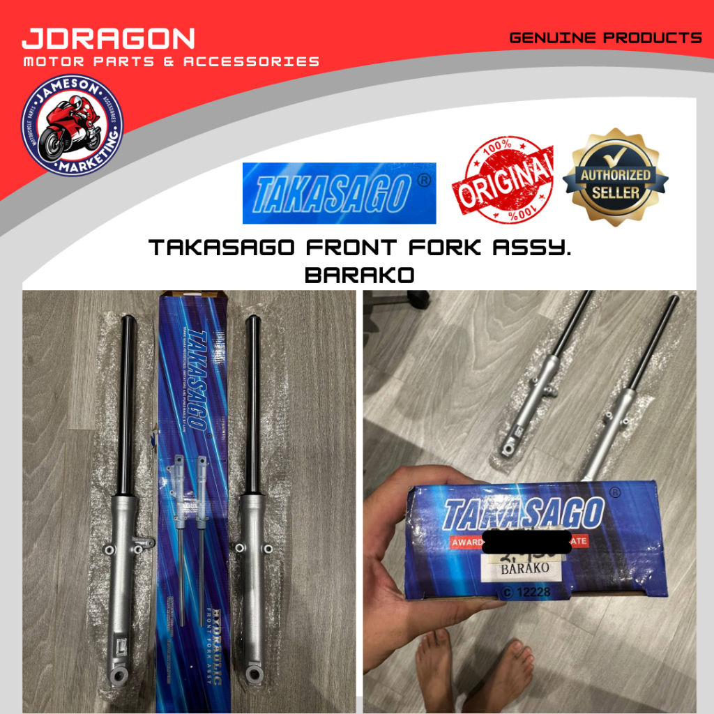 TAKASAGO FRONT SHOCK ABSORBER/FRONT FORK ASSEMBLY (BARAKO)(SET ...