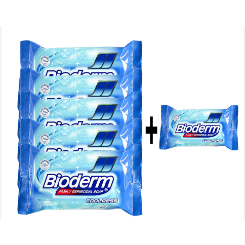 Bioderm Soap Coolness Blue (60g x 6pcs) | Shopee Philippines