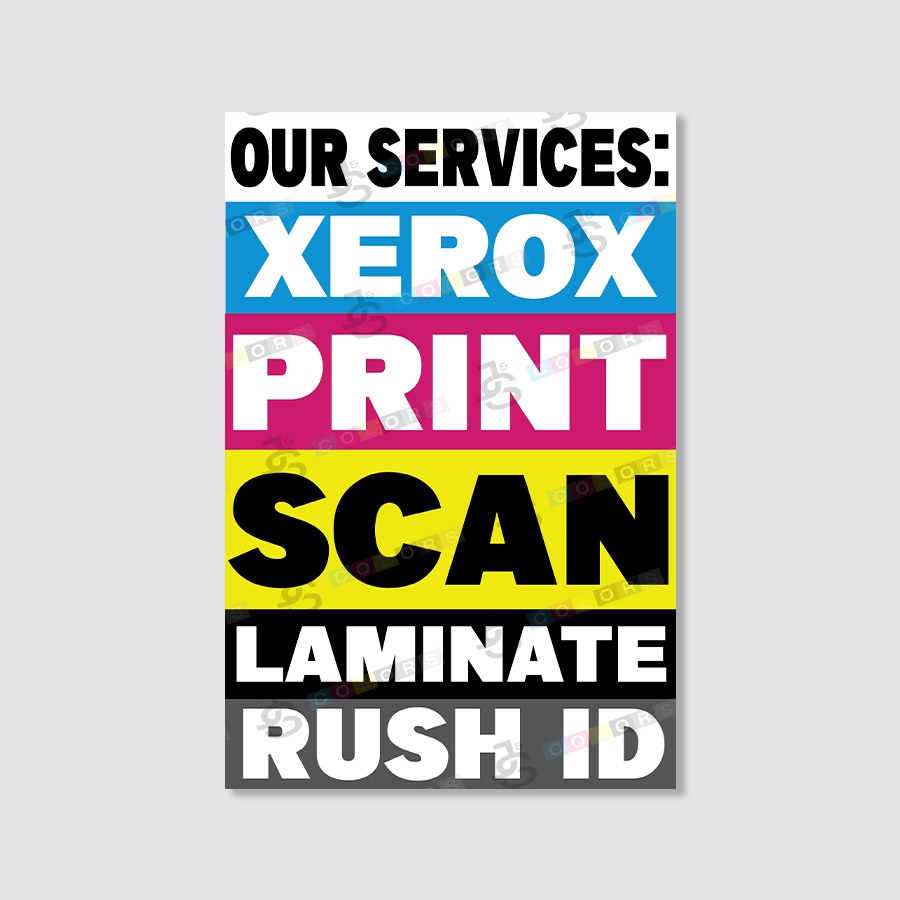Print Scan Xerox Copy Tarpaulin Signage | Shopee Philippines