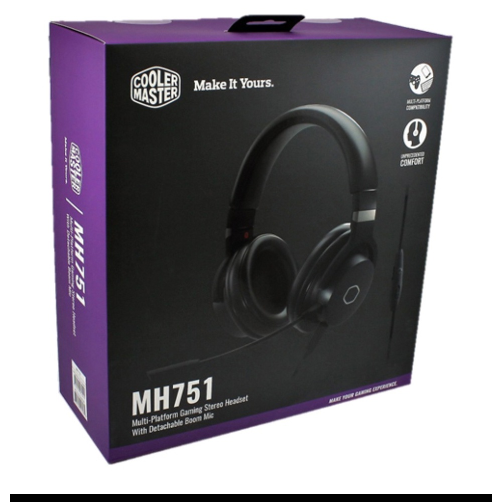 Cooler Master Pulse Mh751 Multi Platform Gaming Stereo Headset With ...