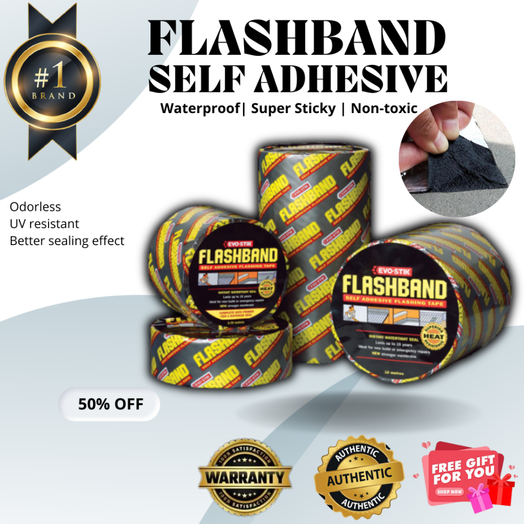 Original Flashband Self-Adhesive Tape Waterproof Sealant Instant ...