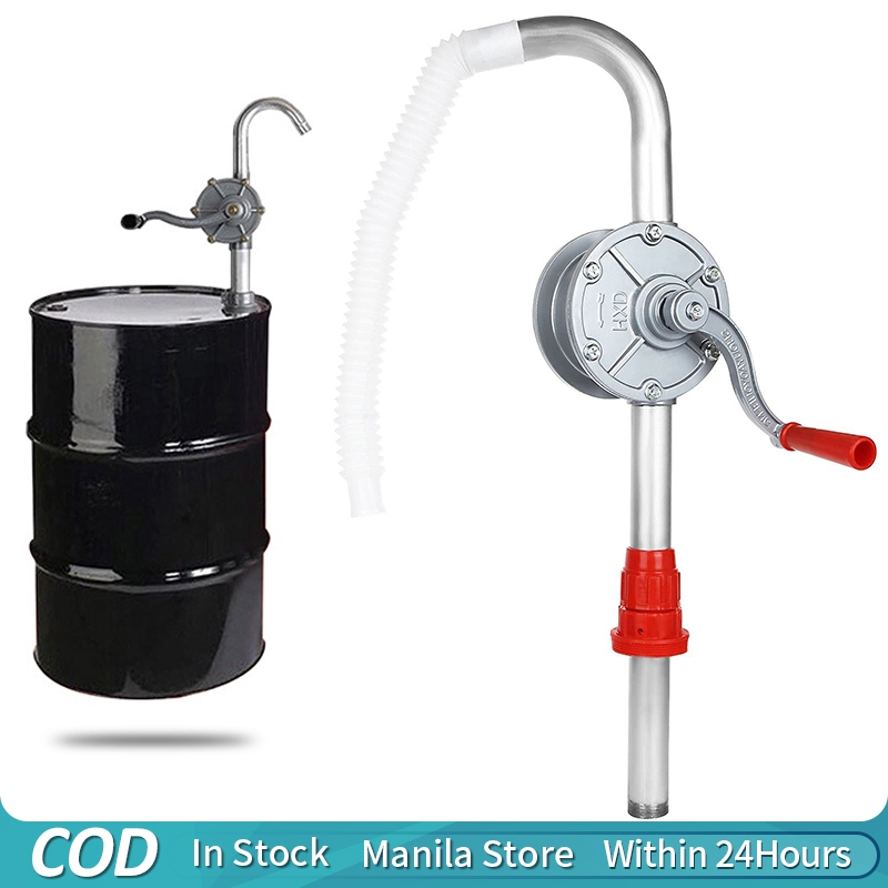 25 Type Rotary Barrel Pump Aluminum Alloy Hand Crank Oil Barrel Drum ...
