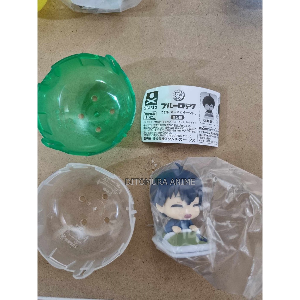 Blue Lock Onemutan Volume 2 Isagi Bachira Chigiri Nagi Rin Authentic Stasto Sleeping Figure ...