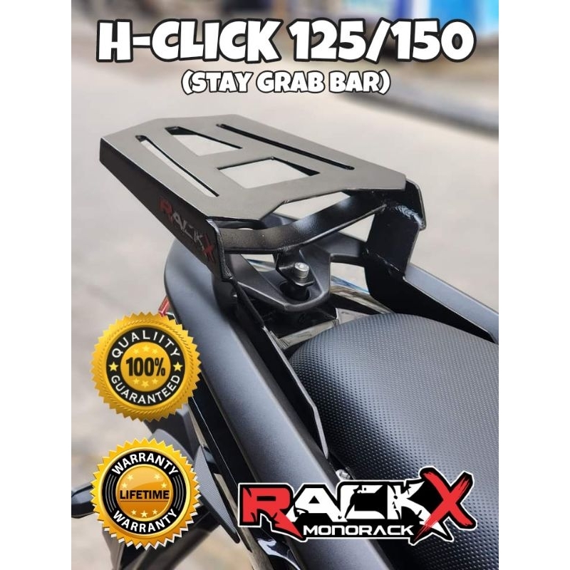 RACK X MONORACK BRACKET FOR CLICK V1/V2/V3 (STAY GRAB BAR) | Shopee ...