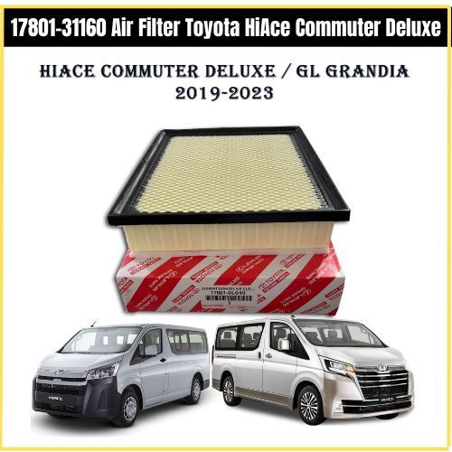17801-31160 Air Filter Toyota HiAce Commuter Deluxe / GL Grandia 2019 ...