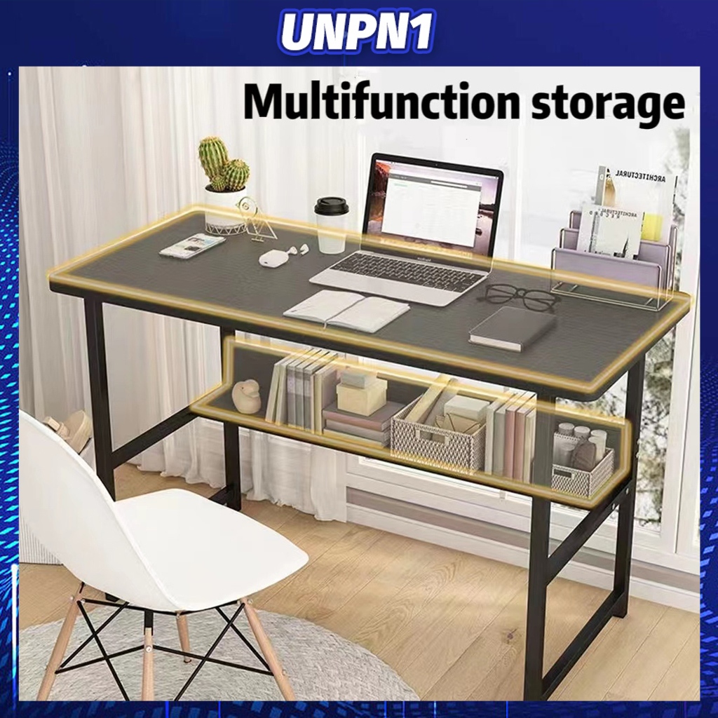 Computer Desk Solid Wood Furniture Modern Minimalist High Quality Study ...