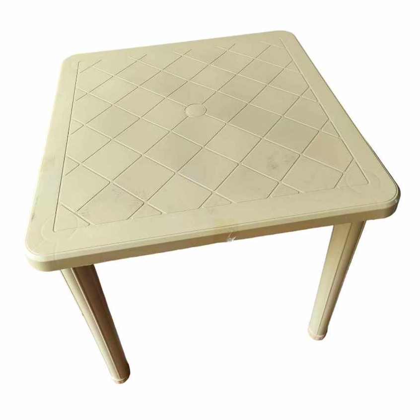 MONOBLOCK TABLE HEAVY DUTY TABLE 4 SEATER SQUARE TABLE J&T Heavy Duty ...