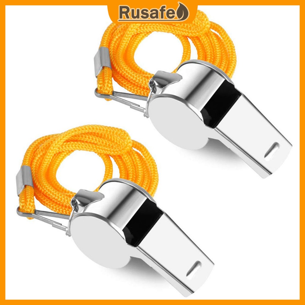 Whistle Basketball Referee Metal Stainless Steel Extra Loud Whistle ...