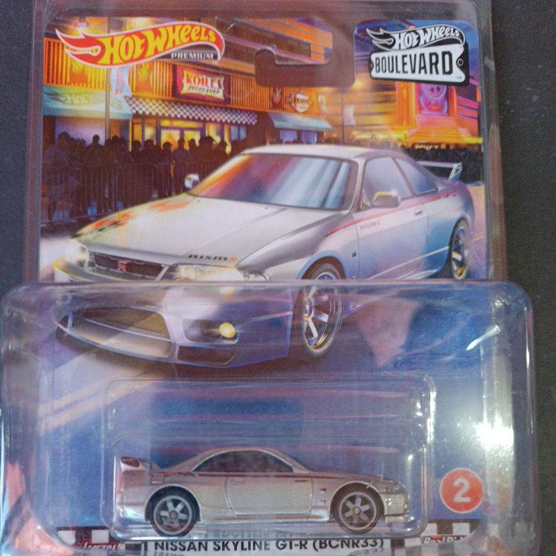 Hot Wheels Premium Nissan Skyline GT-R R33 Boulevard | Shopee Philippines