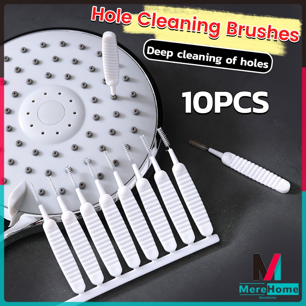 10Pcs Anti-clogging Mini Hole Cleaning Brushes Shower Head Cleaning ...