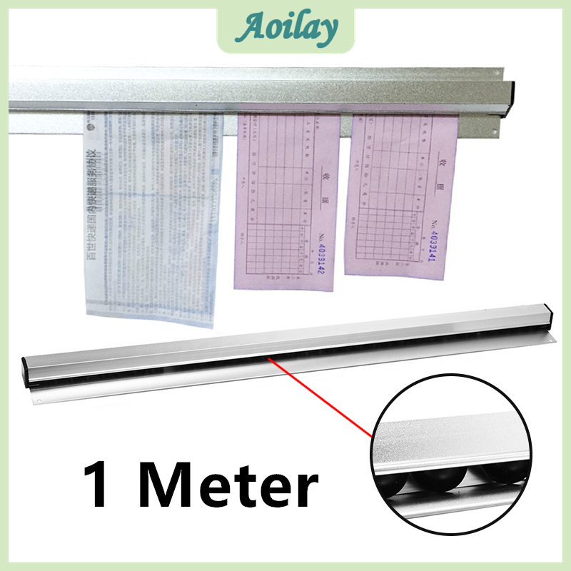 1 Meter Aluminum Alloy Ticket Holder Restaurant Kitchen Menu Bill ...