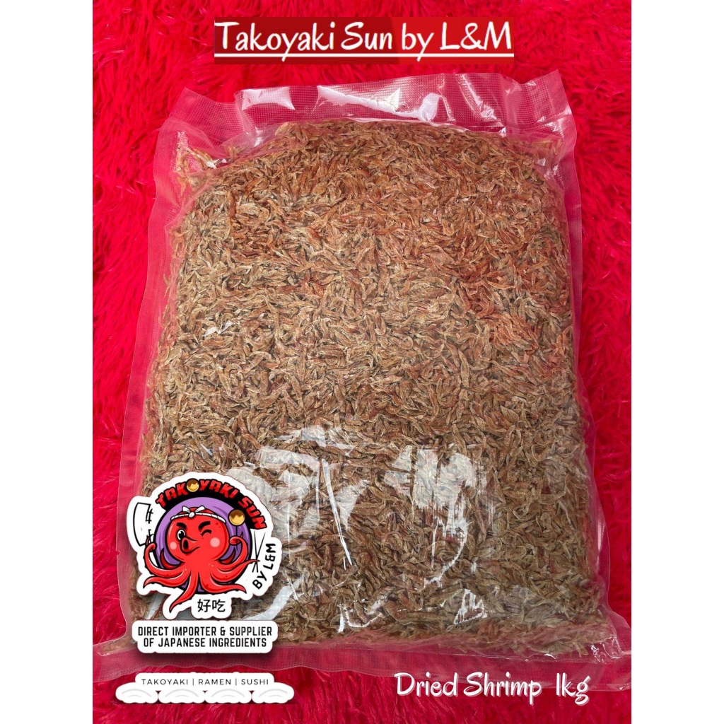 EBI DRIED SHRIMP SALTED AND SUNDRIED HIBE FOR TAKOYAKI TOPPINGS SALTED ...