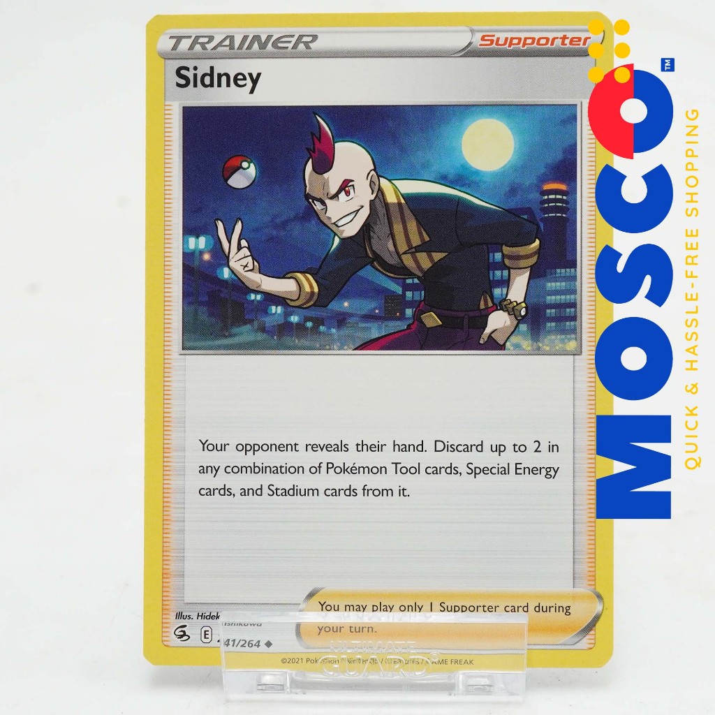 Sidney - 241/264 - Uncommon | Supporter Cards Pokemon TCG | Shopee ...