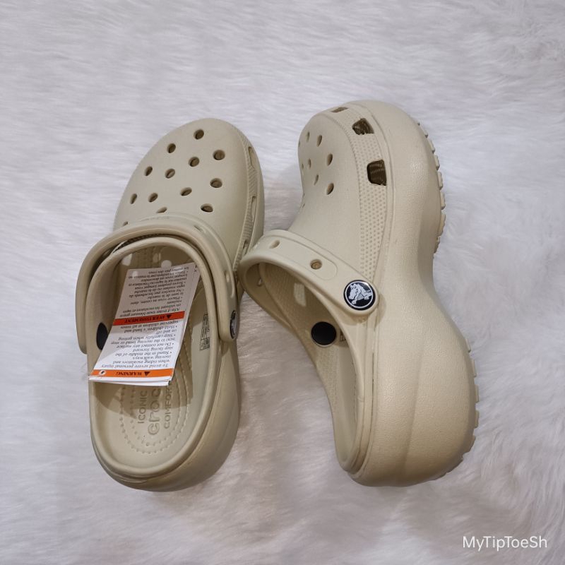 CROCS FLATFORM ICONIC COMFORT | Shopee Philippines