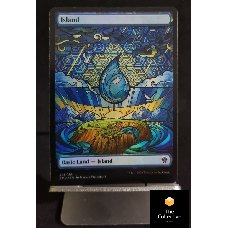 Magic the Gathering - MTG Card Game - Island - DMU (Showcase) [ID: LB1 ...