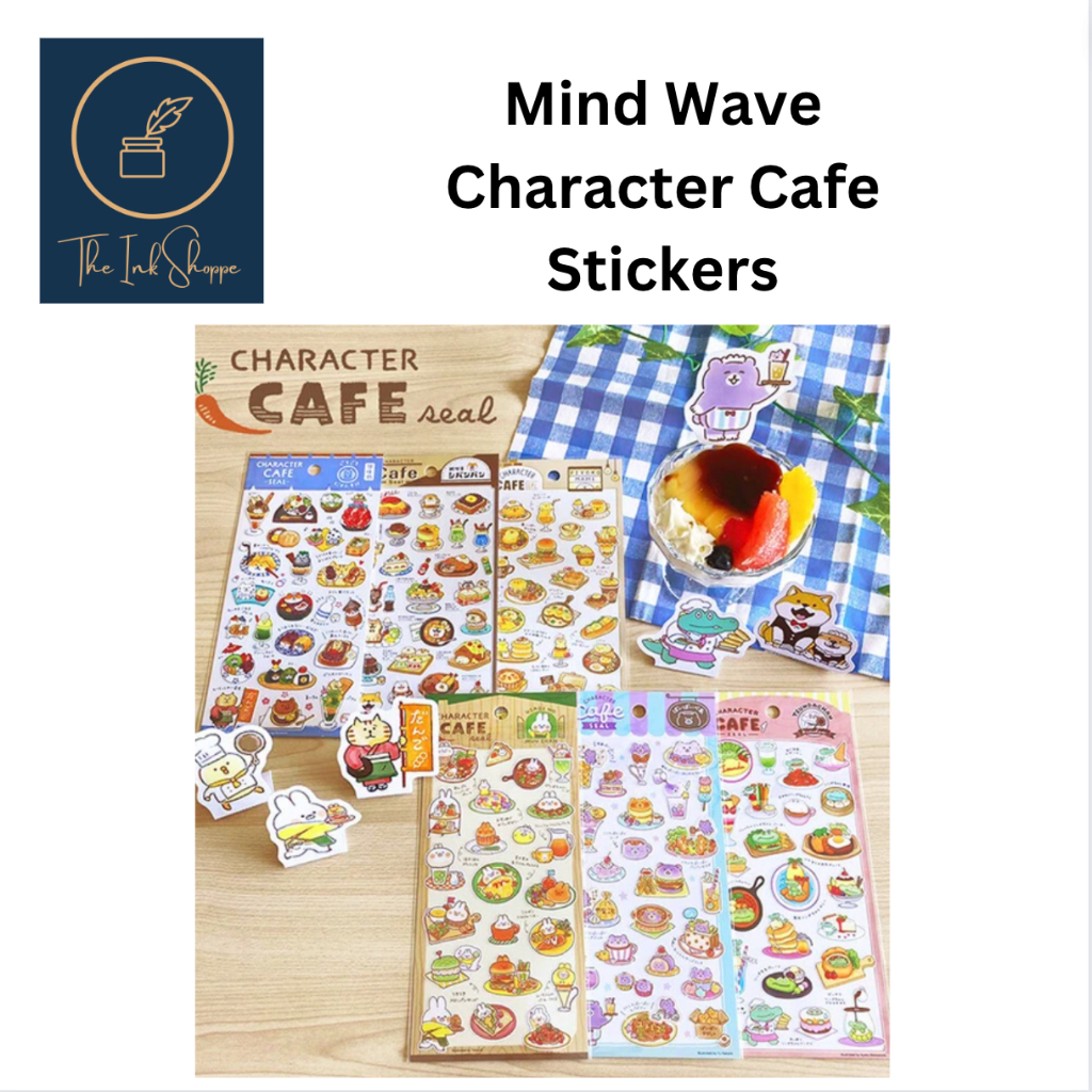 Mind Wave Character Cafe Stickers | Shopee Philippines