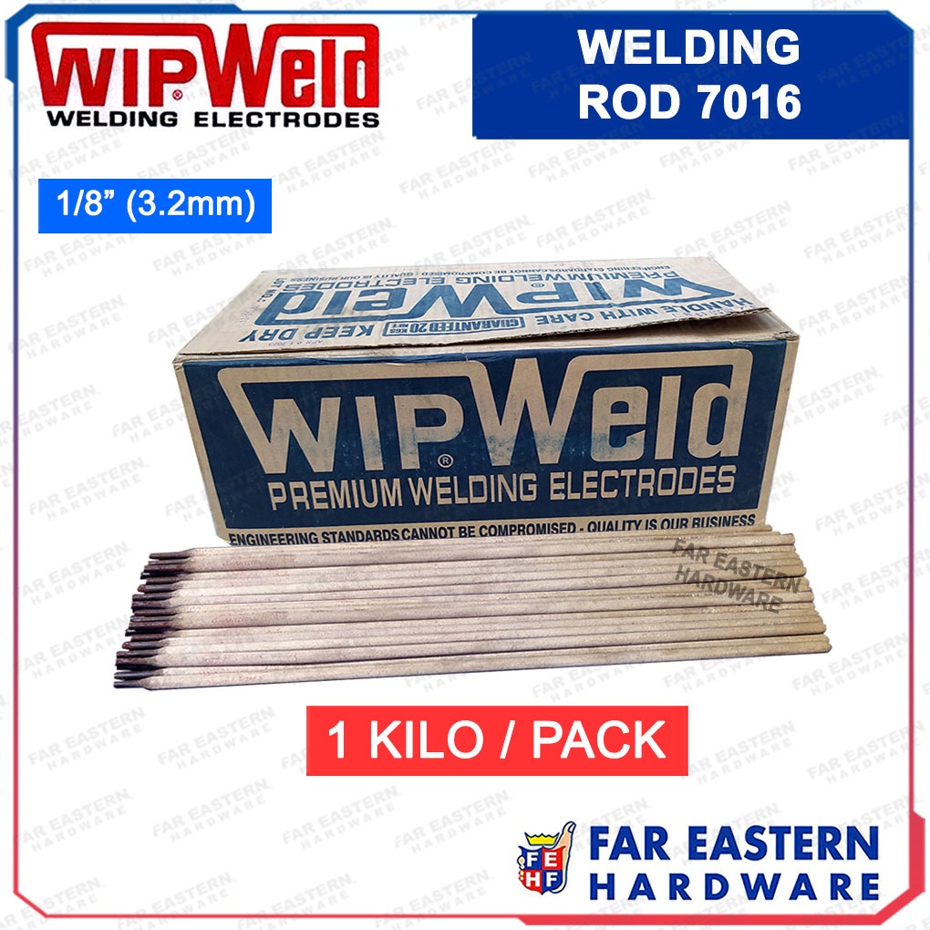 WIPWELD Welding Rod Electrode 1/8" | 3.2mm 7016 Universe 1 KILO / PACK ...