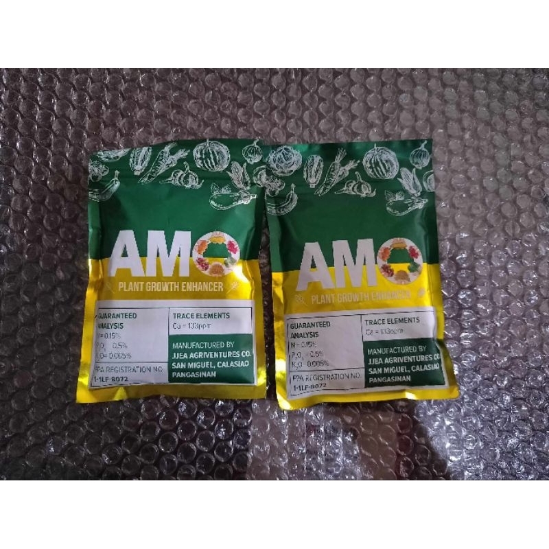 AMO - PLANT GROWTH ENHANCER - 100 GRAMS PER SACHET ( GOLD/ORIGINAL ...