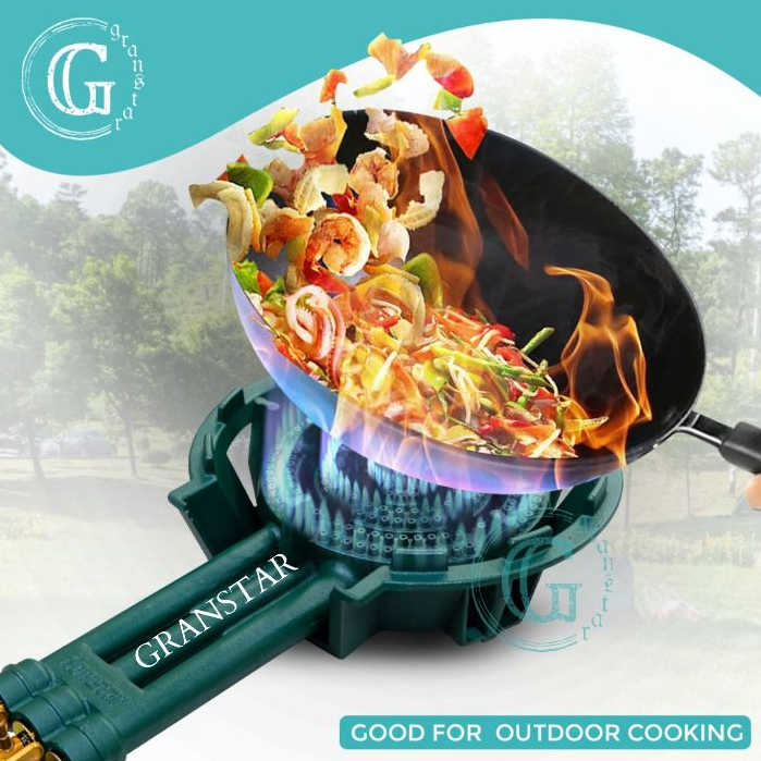 HEAVY DUTY Cast iron gas stove Burner High Pressure SUPERKALAN C-40 ...