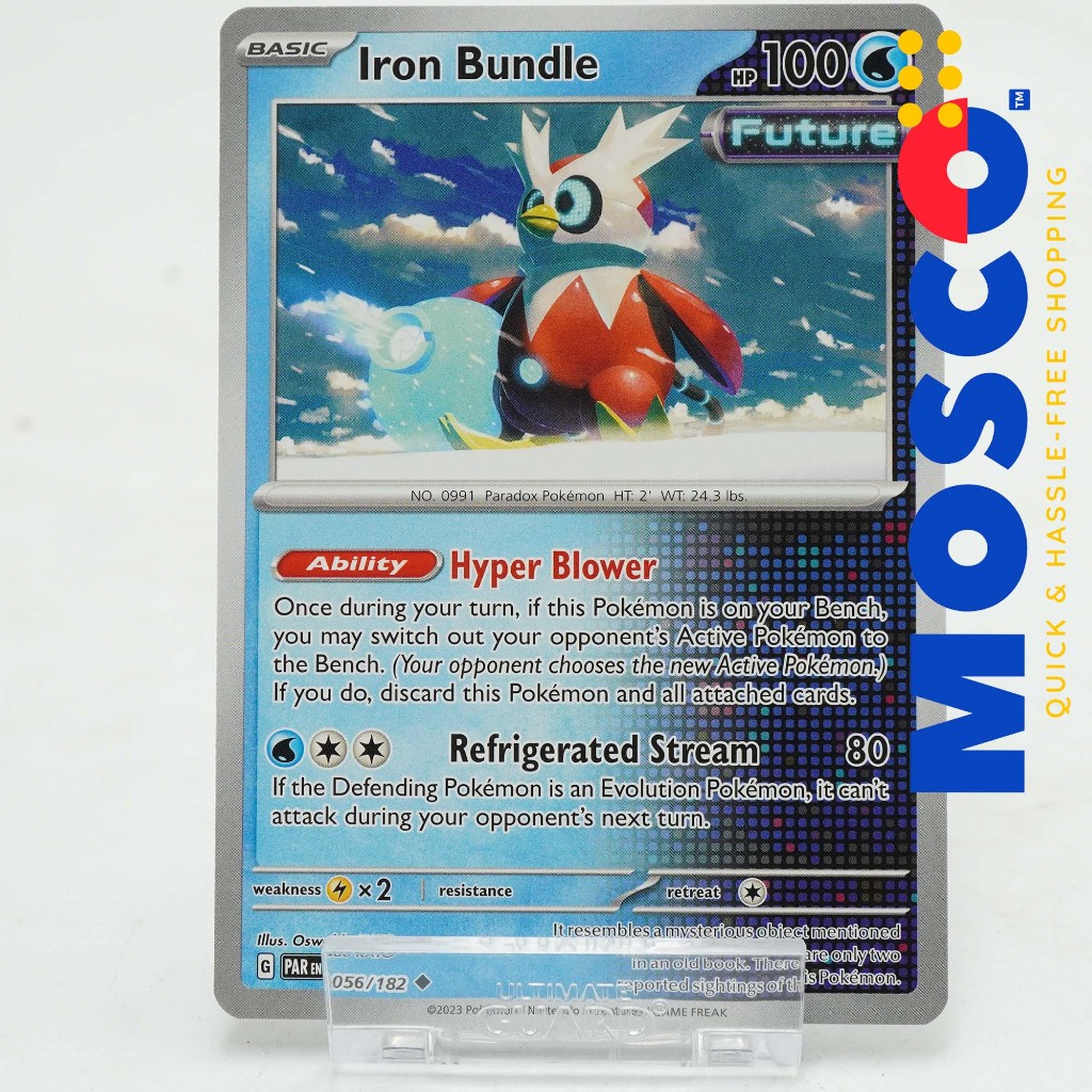 Iron Bundle - 056/182 - Uncommon | Paradox Rift | Pokemon TCG | Shopee ...