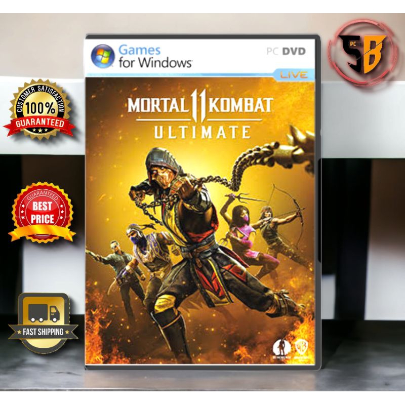 PC Laptop Video Game Mortal Kombat 11 Ultimate Edition +DLCs Fighting USB Windows OS Easy ...