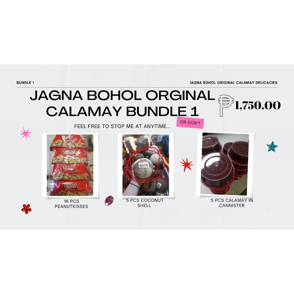 JAGNA BOHOL ORIGINAL CALAMAY BUNDLE 1 | Shopee Philippines