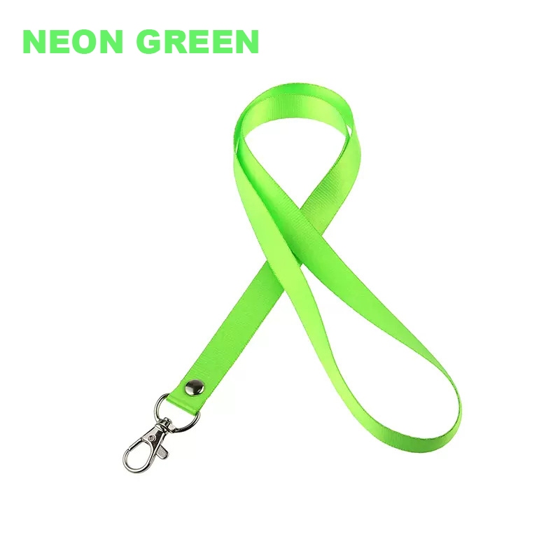 ID lace Lanyard with Metal Hook Ghook, Work ID Lanyard for School ...