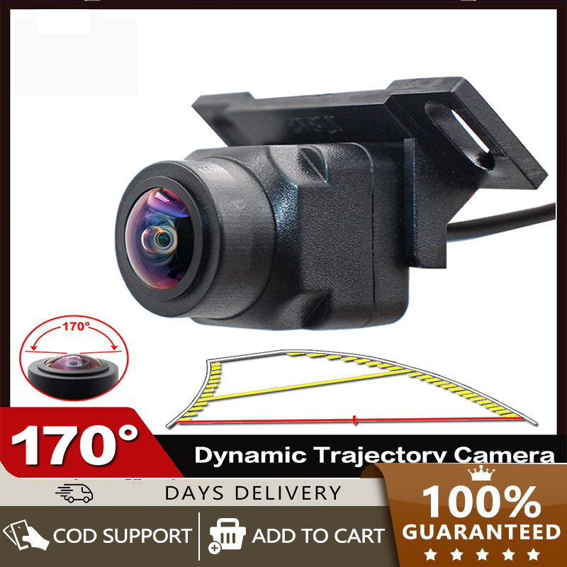 180 Degree FishEye Lens Car Universal AHD 1080P Rear View Reverse ...