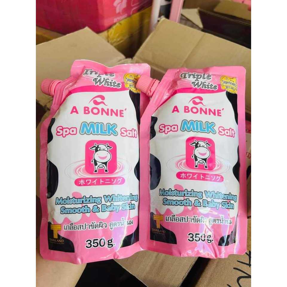 A Bonne Spa Milk Salt Scrub | Shopee Philippines
