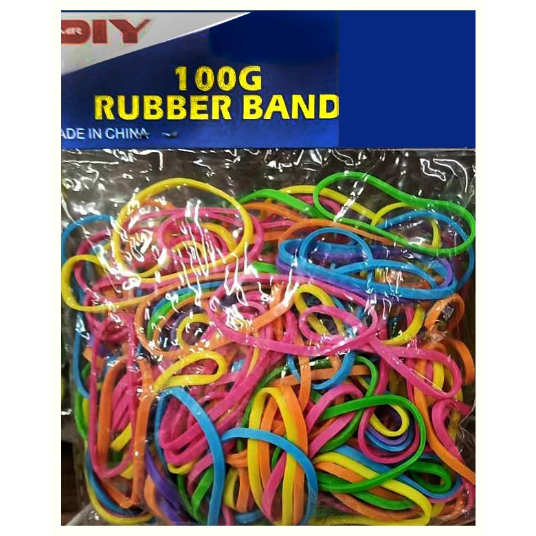 GOMA RUBBER BANDS -100 GRAMS . | Shopee Philippines