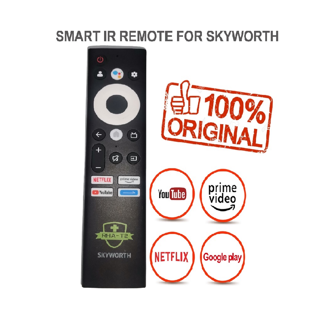 [ORIGINAL] SKYWORTH RHA-T2 VOICE Command Remote Control XTREME, COOCAA ...