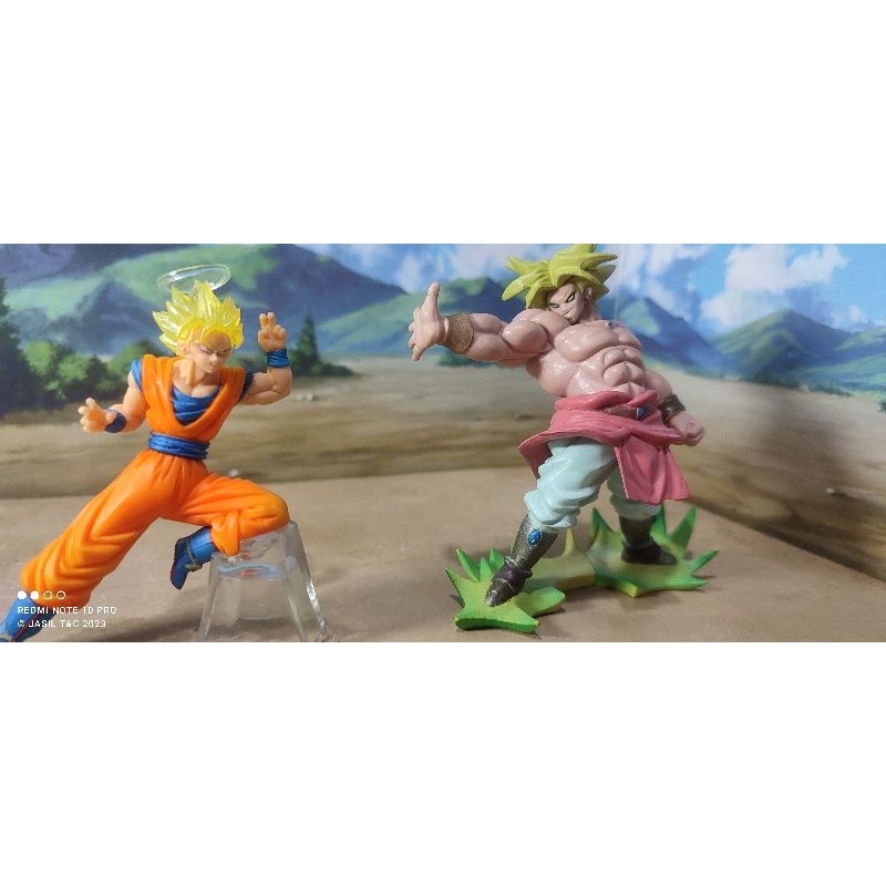 Dragon Ball Z DBZ Vintage OG Super Saiyan Broly Gashapon Figure ...